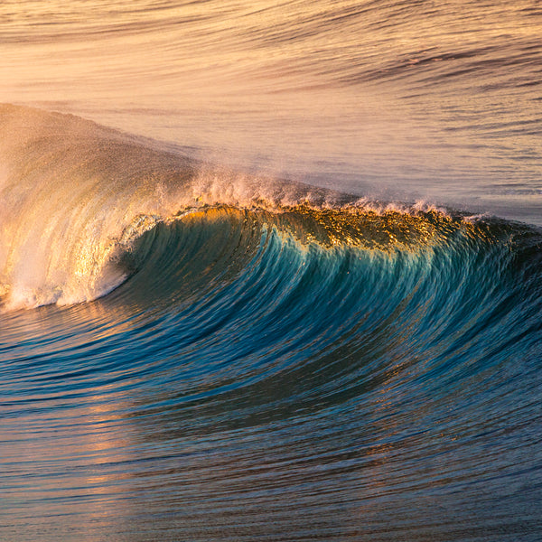 Morning Wave Acrylic Block